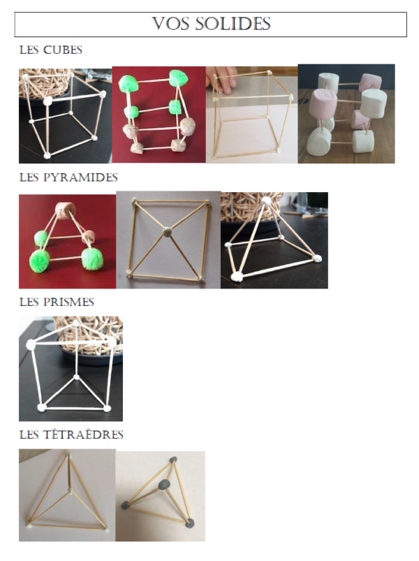 Construction de solides